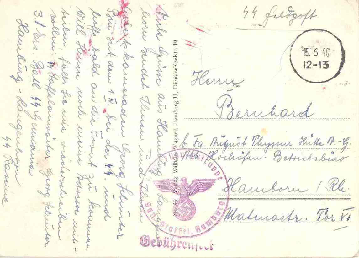 SS-Feldpost - Eine Fundgrube - Feldpost - PHILAFORUM.COM Briefmarkenforum